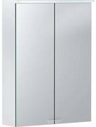 Geberit Option - Zrcadlová skříňka s osvětlením, 50x68x18 cm, bílá 500.257.00.1