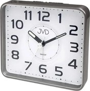 JVD Netikajcí tichý přehledný šedý budík JVD SRP882.5