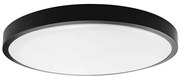 LED Koupelnové stropní svítidlo LED/36W/230V 3000K IP44 pr. 29,5 cm černá