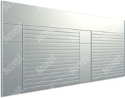 ACCEPT Hlavní orientační tabule ACS 014 (1218 x 656 mm) - stříbrná tabule