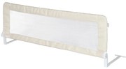 Bílo-béžová zábrana na postel 150 cm – Roba