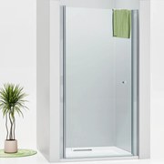 ALFA Chrom 75 Čiré Sprchové dveře do niky jednokřídlé