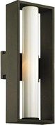 HVLG B6492-CE Venkovní nástěnné svítidlo MONDRIAN hliník/sklo bronz/opál E27 1x60W - HUDSON VALLEY (Troy)