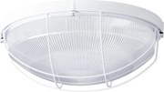 OS ELE50039 ELEKTRA 5 stropní/nástěnné průmyslové plastové svítidlo bílá / čirá IP65 2x60W E27 (původní kód OS 50039) - OSMONT