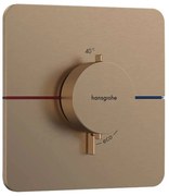 Hansgrohe ShowerSelect Comfort - Termostatická baterie pod omítku, kartáčovaný bronz 15588140