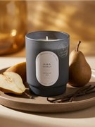 Sinsay - Vonná sójová svíčka Pear & Vanilla - černá