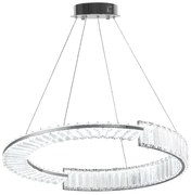 Toolight Toolight, LED křišťálové osvětlení 60cm, APP1529-CP60, chromová, OSW-06401