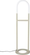 Béžová LED stmívatelná stojací lampa (výška 135 cm) Arch – Zuiver