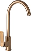 Invena Neri, vysoká dřezová baterie h-385, měděná matná, INV-BZ-P1-014-L