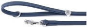 Vodítko kůže Bilbao S 110cm/15mm modré MYFAMILY