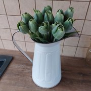 Umělý tulipán - zelený