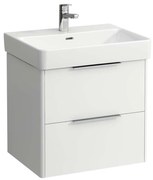 Laufen Base - Umyvadlová skříňka, 52x57x44 cm, 2 zásuvky, matná bílá H4022321102601