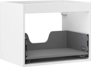 Mexen Box-A, závěsná skříňka 60 cm, 1 zásuvka, bílá matná, 91AX0-0600-470-1-01
