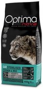 Visán Optima Nova Cat Sterilised Chicken&Rice 400g