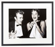 Zarámovaný fotografický tisk Pier Angeli and James Dean