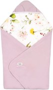 Lionelo travel swaddle blanket pink flower