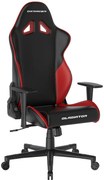 Herní židle DXRacer GLADIATOR - umělá kůže, černo / červená
