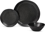 Kameninová jídelní sada 18 ks pro 6 osob Dark Moon – Bonami Selection