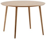 Jídelní stůl v dubovém dekoru Woodman Cloyd, ø 100 cm