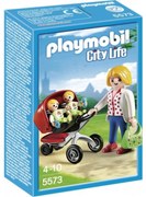 Figurky playmobil kočárek pro dvojčata