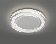 Trio Stropní LED svítidlo Noriaki hvězdná obloha průměr 59,5 cm chromové