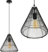 Toolight - Stropní svítidlo černý diamant 1xE27 LH2065, černá, OSW-00465