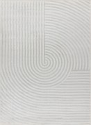 Dywany Łuszczów, Kusový koberec Balance 1921 cream, 80x150, bílá, ložnice
