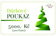 Dárkový poukaz 5000 Kč