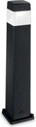 ILUX 187891 Venkovní sloupkové svítidlo Ideal Lux Elisa PT1 big nero 187891 80cm černé - IDEALLUX