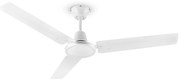Klarstein Spin Doctor, bílý, 55 W, stropní ventilátor, 122 cm, 3 ramena, nerezavějící ocel