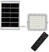 LED Venkovní solární reflektor LED/6W/3,2V IP65 6400K bílá + DO