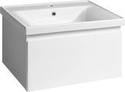 Aqualine Aqualine, ALTAIR umyvadlová skříňka 61,5x35x45cm, bílá, AI267