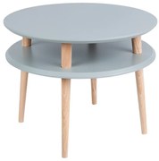 Tmavě šedý konferenční stolek Ragaba UFO, ⌀ 57 cm