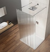 Gelco Gelco, VARIO CHROME jednodílná sprchová zástěna do prostoru, sklo nordic, 1000 mm, GX1510-01