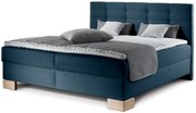 ND Viana Boxspring 160x200cm modrá