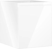 Mexen Orio, koupelnová skříňka 40 cm, 1 zásuvka, bílá lesklá, 91A10-04047-1-BF00