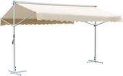 Volně stojící markýza 500 x 300 cm krémová 145883