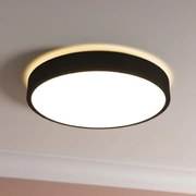 Brilliant G80820/76  Stmívatelné stopní LED svítidlo FILIZ 24W černá textilie, průměr 39cm