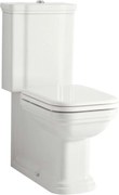 Sapho Kerasan Waldorf - WC kombi, vario odpad, bílá/chrom WCSET04-WALDORF