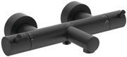 Ideal Standard CeraTherm - Termostatická vanová baterie, hedvábná černá A7588XG