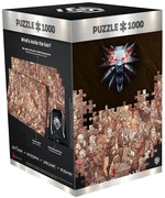 Puzzle the witcher: birthday - puzzle