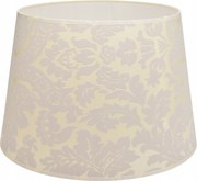 Stínidlo Glamour E27 pro stojací lampu 34/44 h29 cm Béžové Listy Vicari