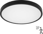 Brilagi-LED Koupel. strop. sv. se senz. ZENNA LED/18W/230V pr. 29,5 cm IP44 čer.