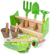 Bigjigs Toys Zahradnický set v přepravce