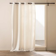 Krémový závěs z materiálu bouclé 140x260 cm Winona – douceur d'intérieur