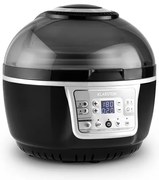 Klarstein VitAir Turbo, horkovzdušná fritéza, 1400 W, 10 L, grilování, pečení, šedo-černá