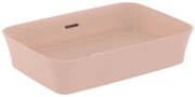 Ideal Standard Ipalyss - Umyvadlo na desku, 55x38 cm, s přepadem, Nude E2078V7