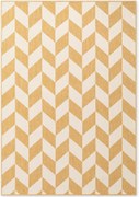 Ted Baker, Kusový koberec Ted Baker Haringey 106380 Yellow White, 200x300, žlutá, chodba / předsíň