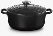 Le Creuset Signature - Pekáč kruhový s poklicí, objem 2,4 l, noir mat 21177200000430