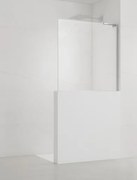 Sprchová zástěna SAT walk-in 90 cm na sníženou příčku SATBWIS90ZAVP